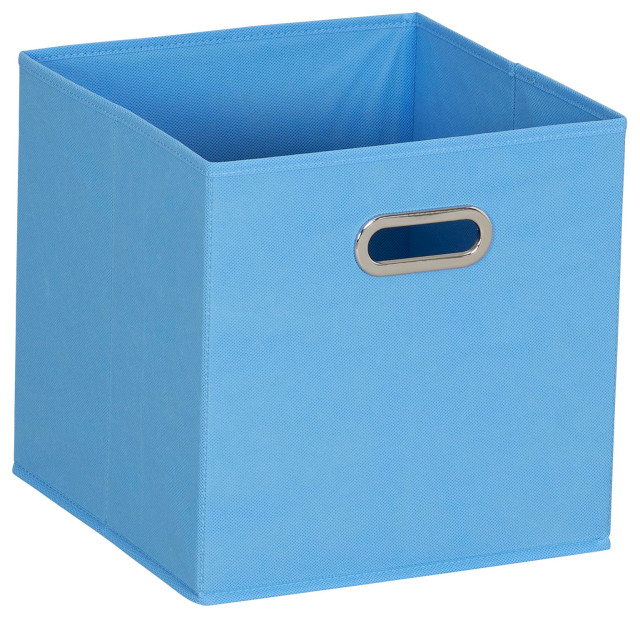 6 ct Open Fabric Cube Storage Bins - Contemporary - Storage Bins And ...