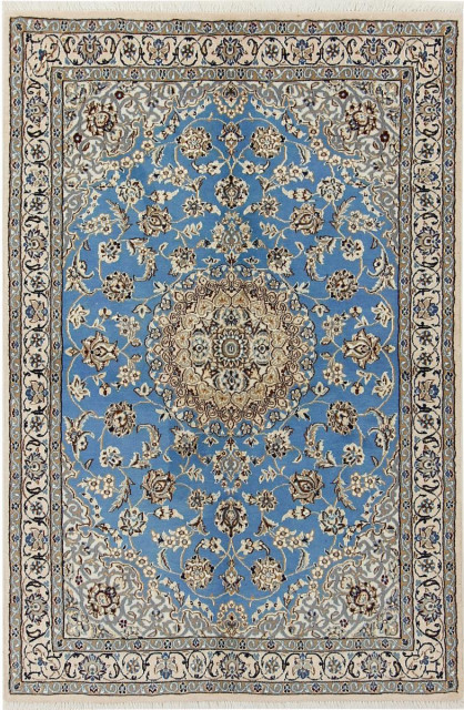 Persian Rug Nain 9La 5'9"x3'10", 5'9"x3'10" - Traditional - Area Rugs ...