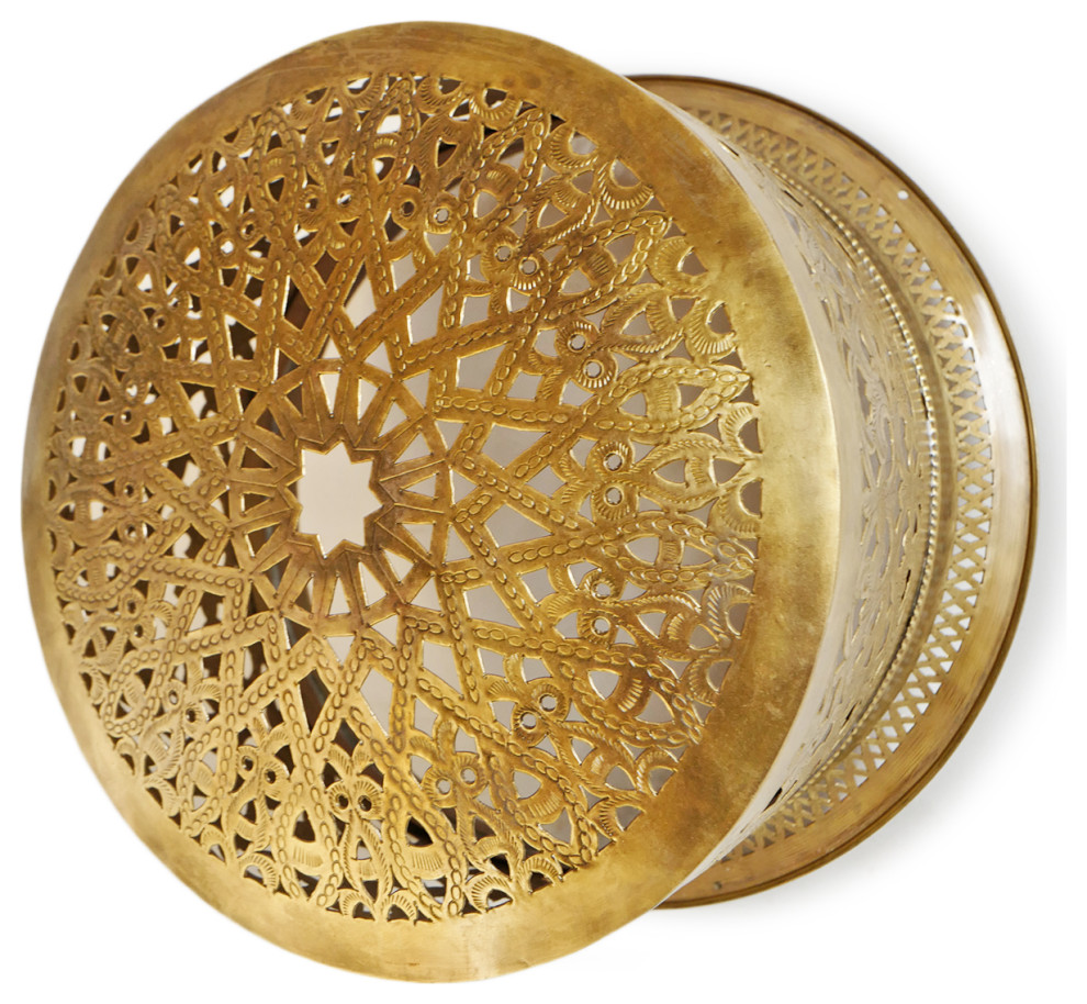 Brass Moroccan Wall / Ceiling Sconce - Asian - Wall Sconces - by Design ...
