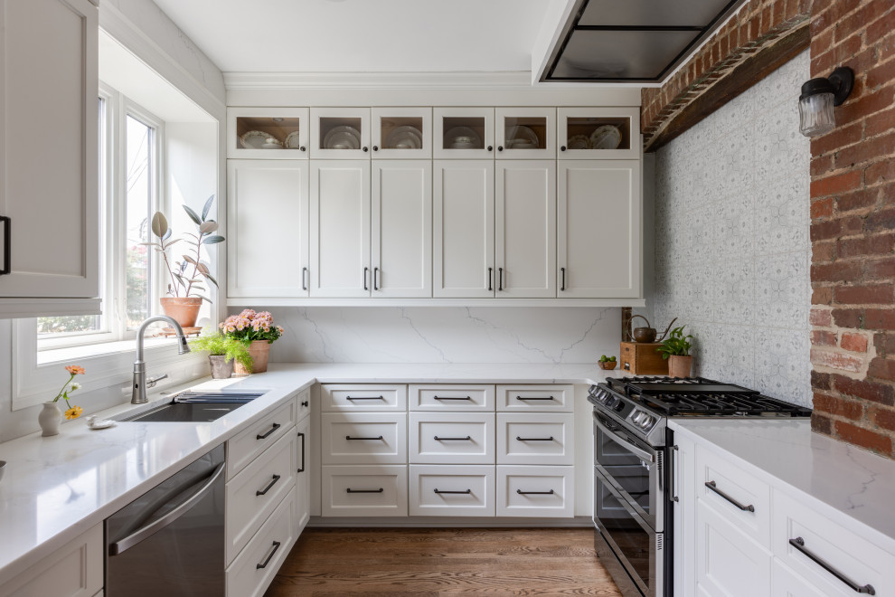 DC Row House Kitchen & Main Level Remodel - Traditional - Kitchen - DC ...