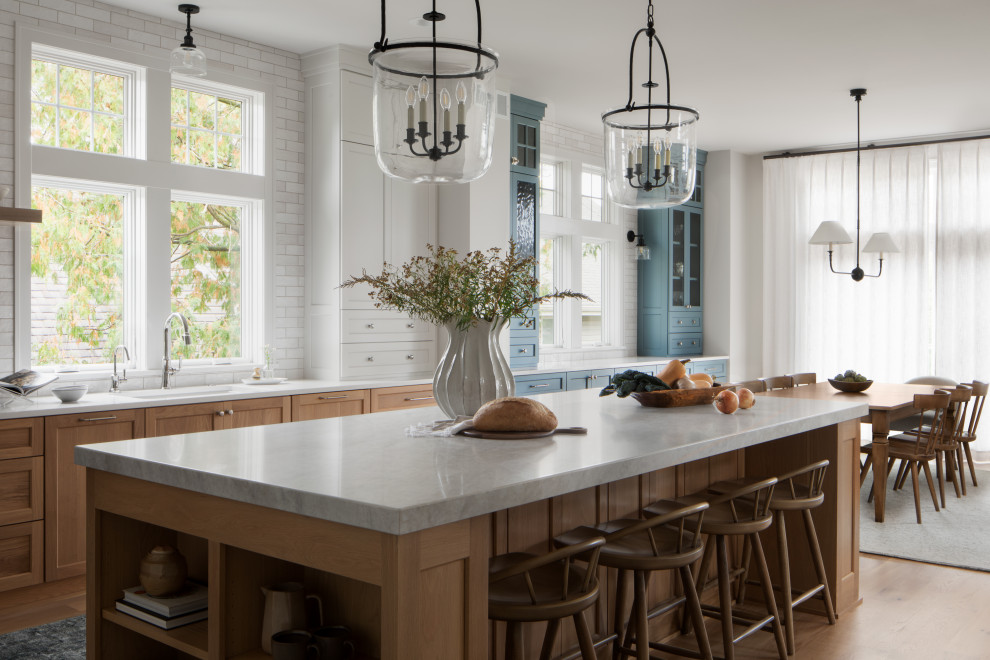 Lake Residence - Farmhouse - Kitchen - Milwaukee - by Highland Builders ...