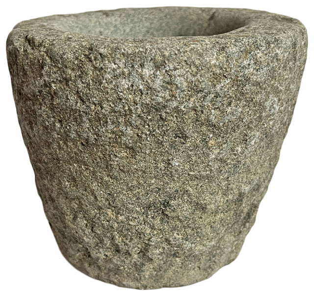 Small Granite Stone Bowl 9 - Rustic - Decorative Bowls - by Design Mix ...