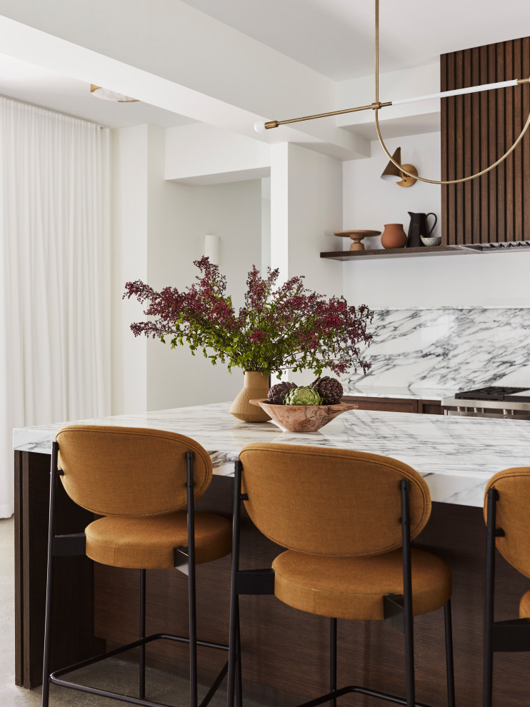 Earthy Modern Minimalist - Modern - Kitchen - Orange County - by ...