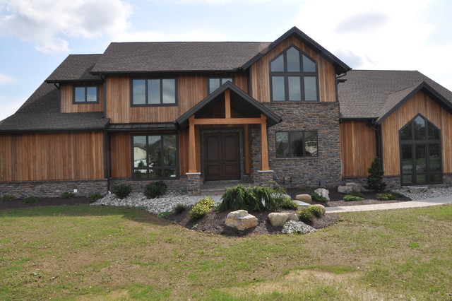 Modern Arts and Crafts Custom Home - Craftsman - Philadelphia - by ...