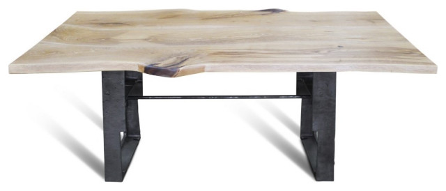URBAN 180 Solid Wood Dining Table - Industrial - Dining Tables - by MAXIMAHOUSE | Houzz