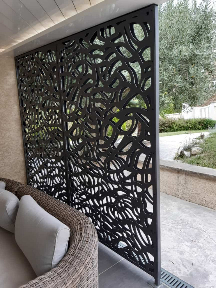 PROJET : Brise-vue décoratif terrasse - Modern - Grenoble - by Racken ...