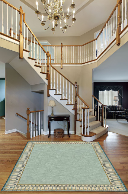 Mission Style Stairs