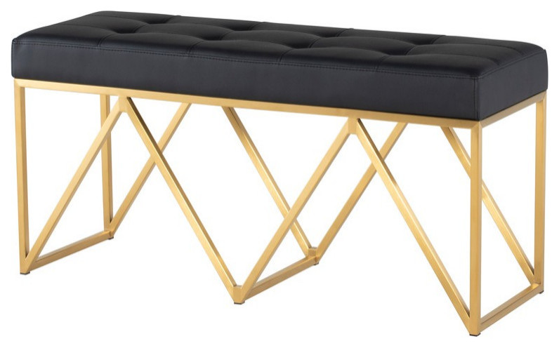 Leanna Occasional Bench - Modern - Indoor Benches - by Peachtree Fine ...