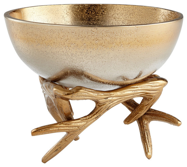 Small Antler Anchored Bowl - Contemporary - Decorative Bowls - by ...