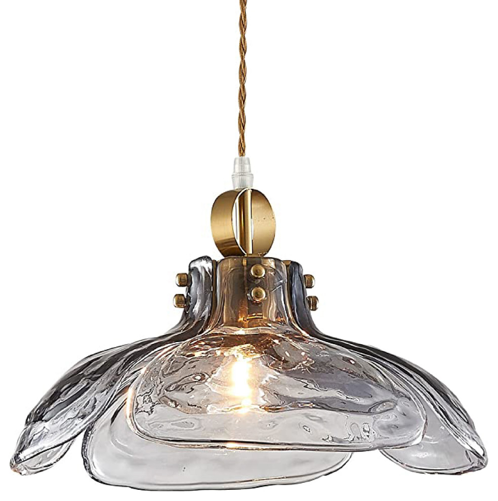 1-Light hanging lights Gray Pendant Light Fixtures Retro Hallway ...