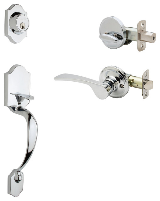 Active Handle Set, Kash Lever Interior Trim - Traditional - Door Entry ...