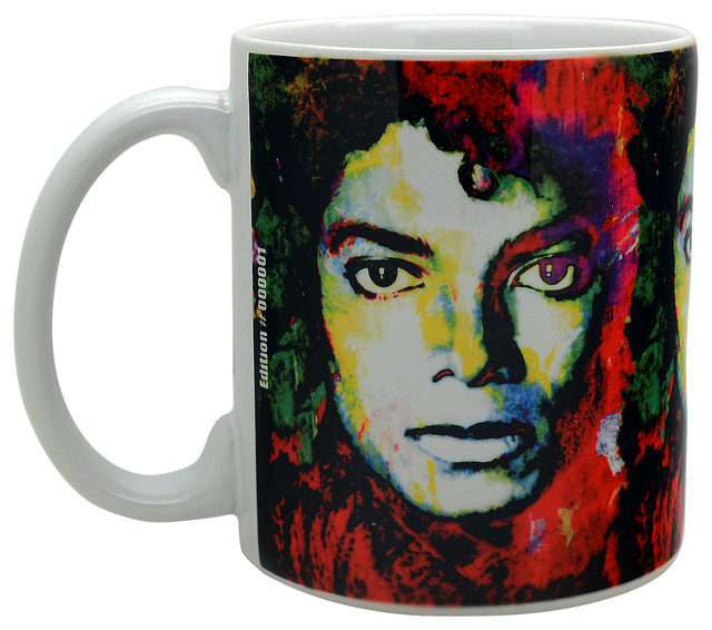 Michael Jackson "MJ Study 1" Mug Art by Mark Lewis - Contemporary ...