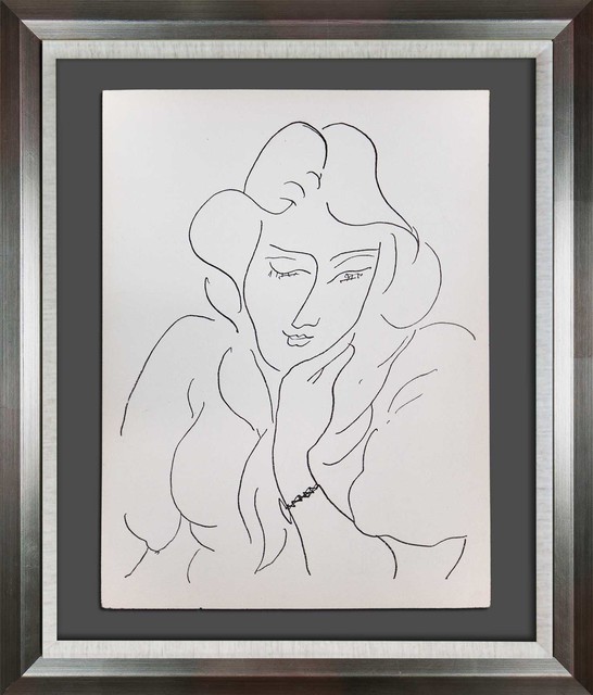 Henri Matisse Limited Edition Lithograph Original, Lydia, Framed ...