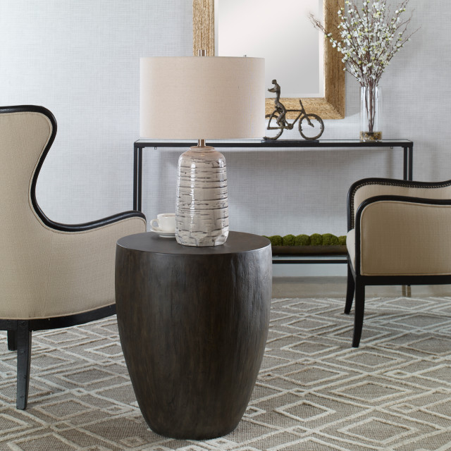 UT-25189 Uttermost Lark Minimalist Wooden End Table - Transitional ...