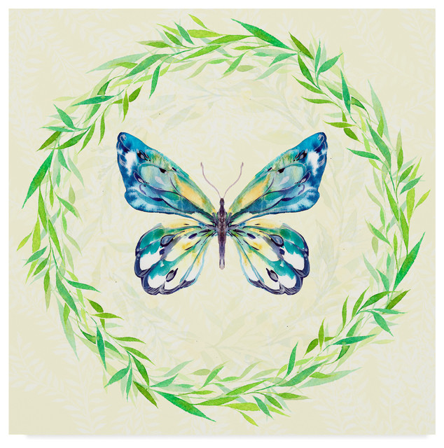 "Butterfly II" by Irina Trzaskos Studio, Canvas Art, 35"x35 ...