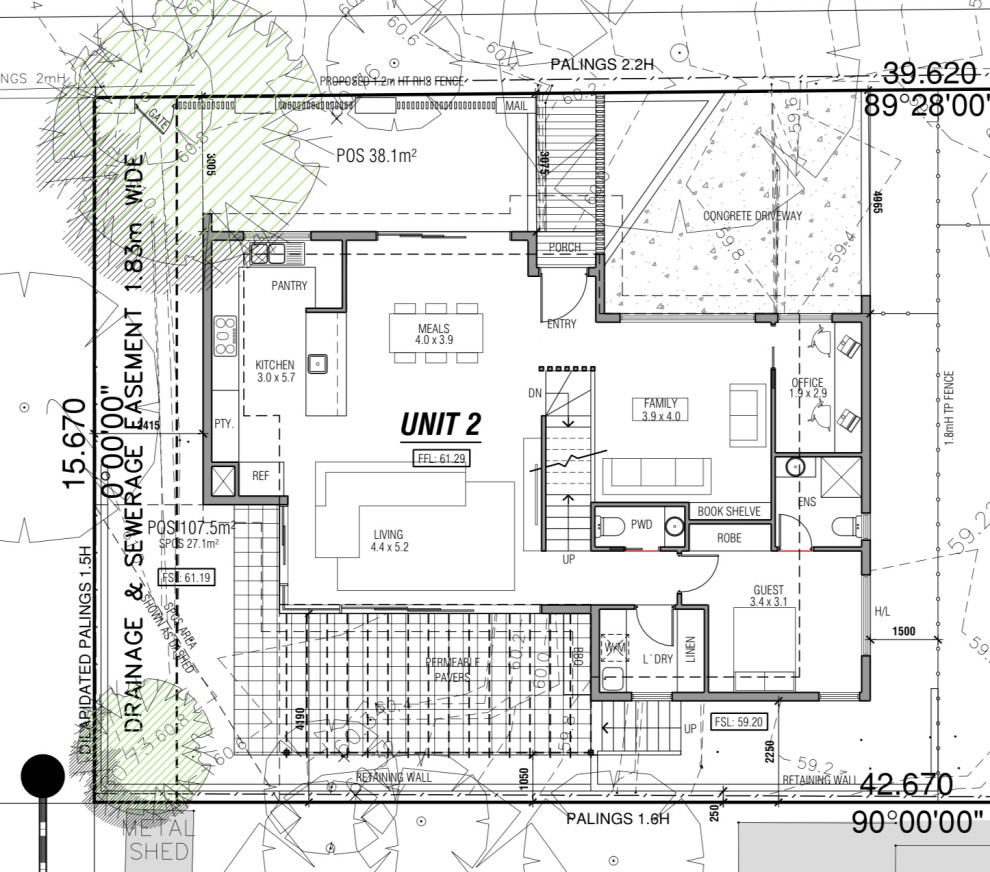 new home design, update 3 - new plan as per council RFI | Houzz AU