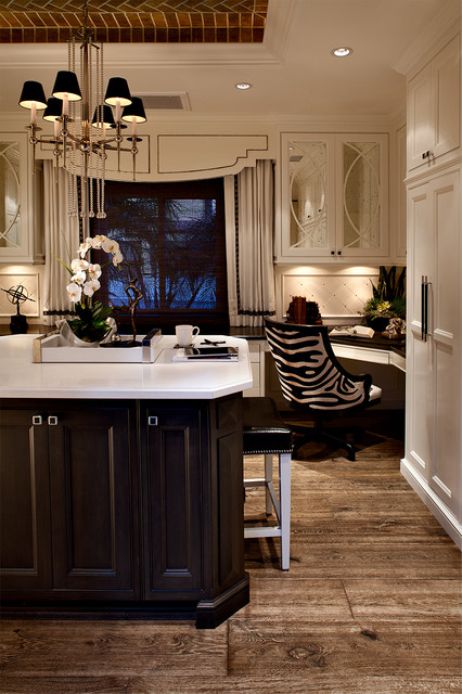 Rustic Glamour Office - Transitional - Kitchen - Los Angeles - by Rejoy ...