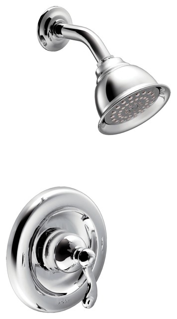 Moen Traditional Posi-Temp Shower Only - Transitional - Showerheads And ...