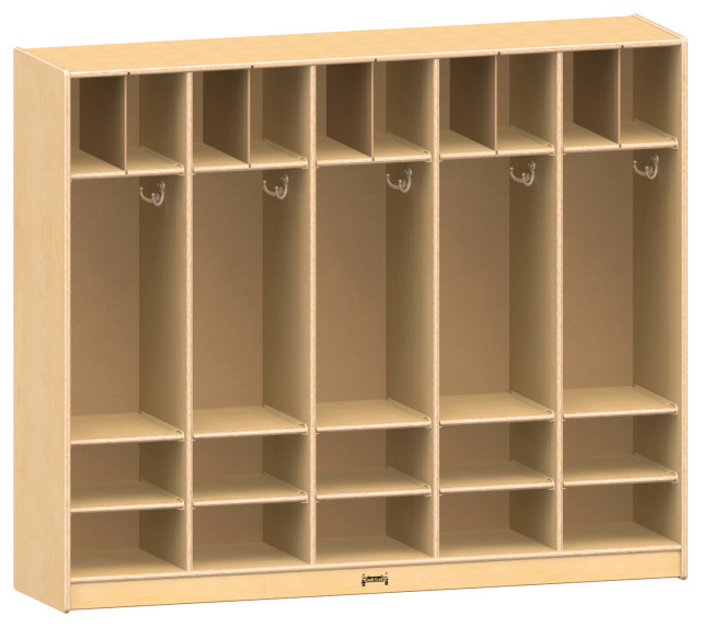 Jonti-Craft Large Locker Organizer – with 10 Colored Tubs ...