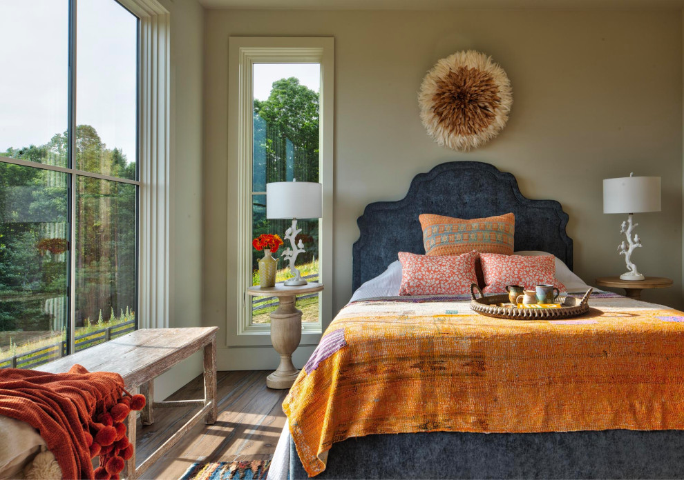 Agrarian Mountain Home - Transitional - Bedroom - Other - by Purple ...