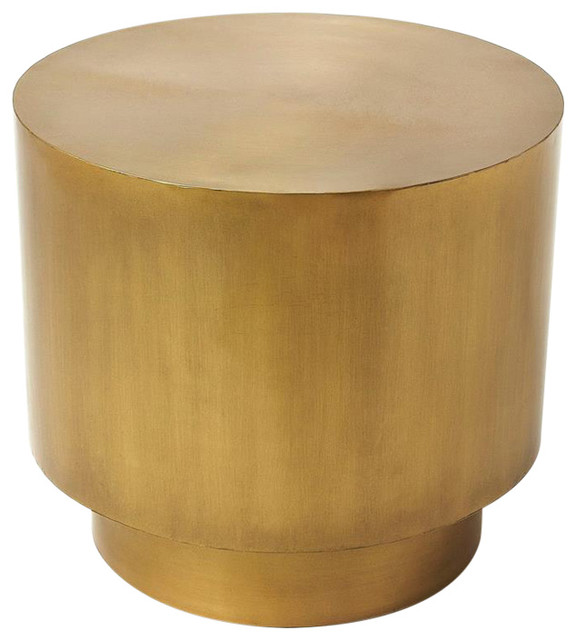 Metalworks Bunching Table, Gold - Contemporary - Side Tables And End ...