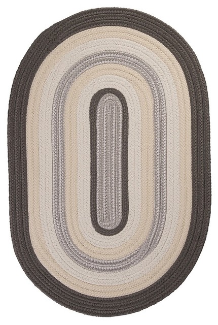 Brooklyn Rug, Slate, 12'x15' Oval, 12'x15' Oval - Farmhouse - Outdoor ...