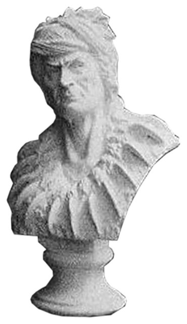 American Indian, Busts Other Busts - Traditional - Garden Statues And ...