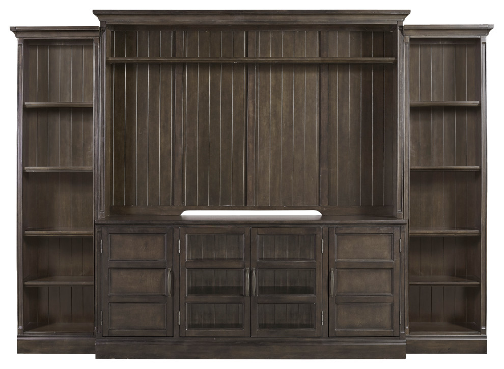 4 piece Entertainment Wall - Transitional - Entertainment Centers And ...