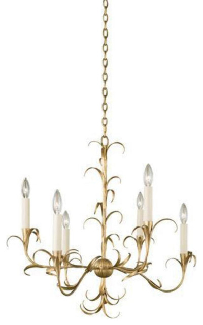 Kalco Ainsley 6 Light Chandelier - Traditional - Chandeliers - by ...