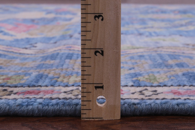 6' 1" X 9' 2" Hand Knotted William Morris Wool Rug - Q19281, 6' 1" X 9 ...