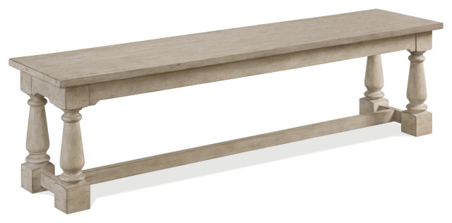 Riverside Furniture Hailey Dining Bench - French Country - Dining ...