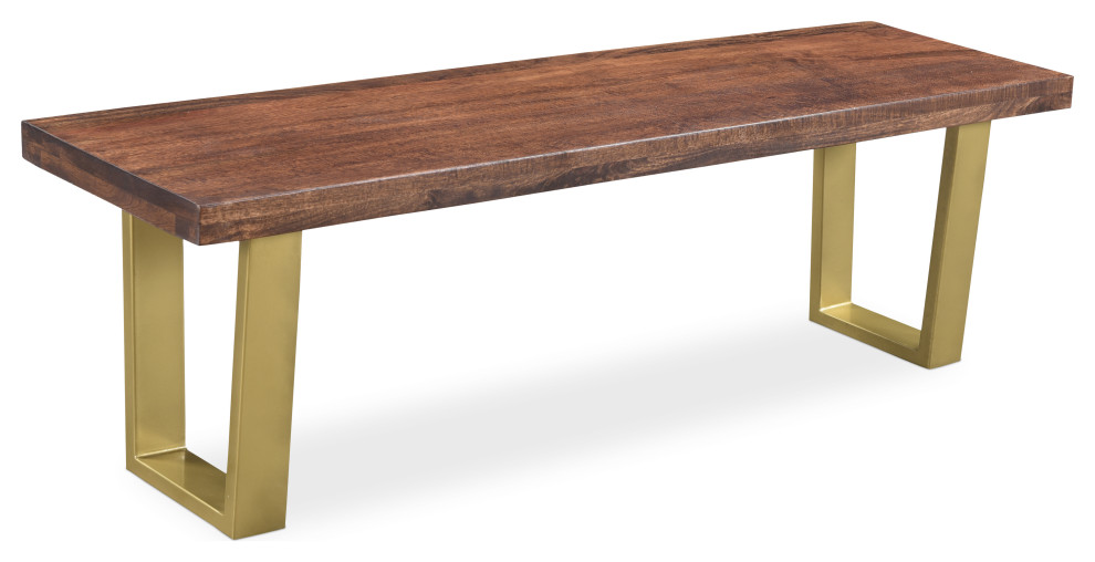 Lark Mango Wood Dining benches - Contemporary - Dining Benches - by ...