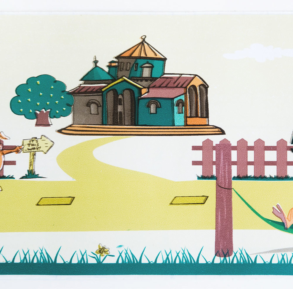 Spring Outing - Self-Adhesive Wallpaper Borders Home Decor ...