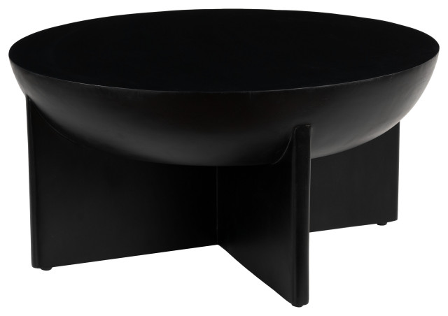 Cooper Coffee Table Black - Transitional - Coffee Tables - by Rustic ...