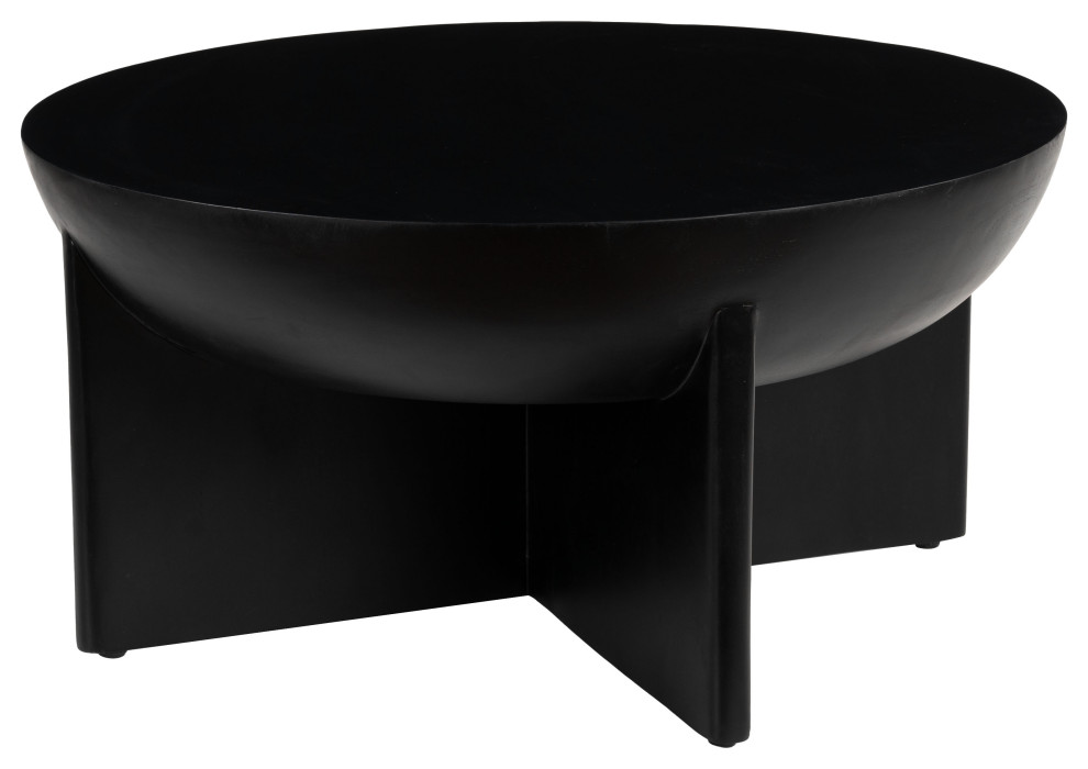 Cooper Coffee Table Black - Transitional - Coffee Tables - by Rustic ...
