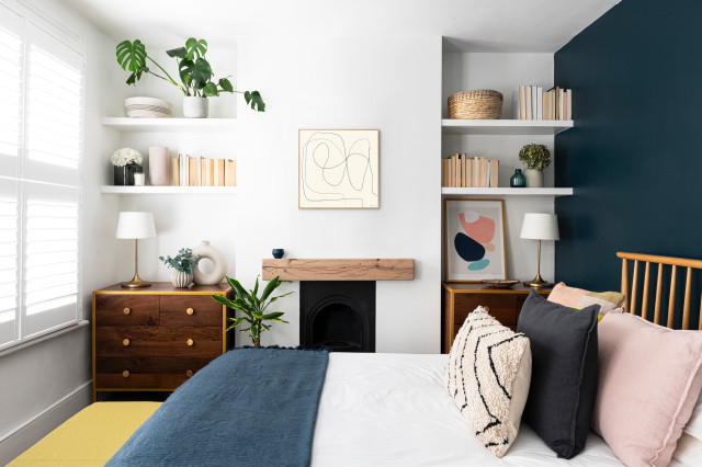 How a Cluttered Bedroom Became a Calm, Stylish Sanctuary | Houzz UK