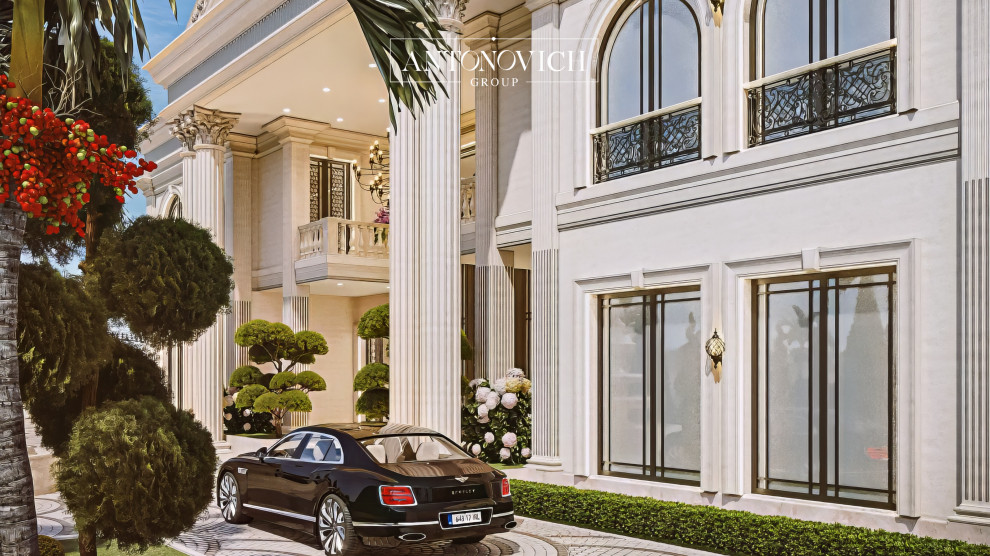 Royal Villa Exterior and Landscape Design by Antonovich Group ...
