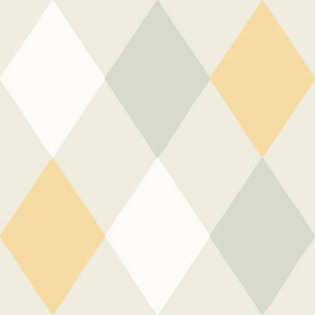 Kalas Pastel Diamond Wallpaper, Bolt - Contemporary - Wallpaper - by ...