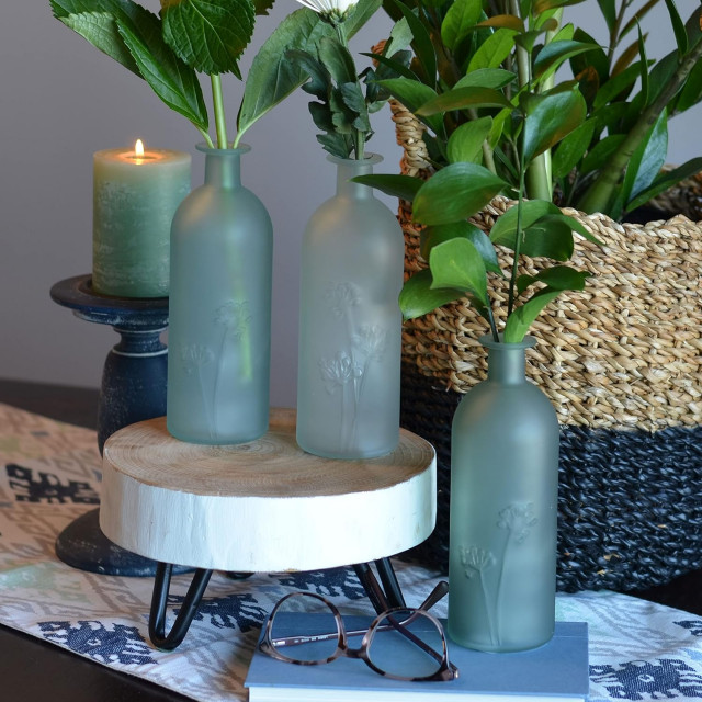 3 Piece Refined Glass Vase Set - Transitional - Vases - by Whole House ...