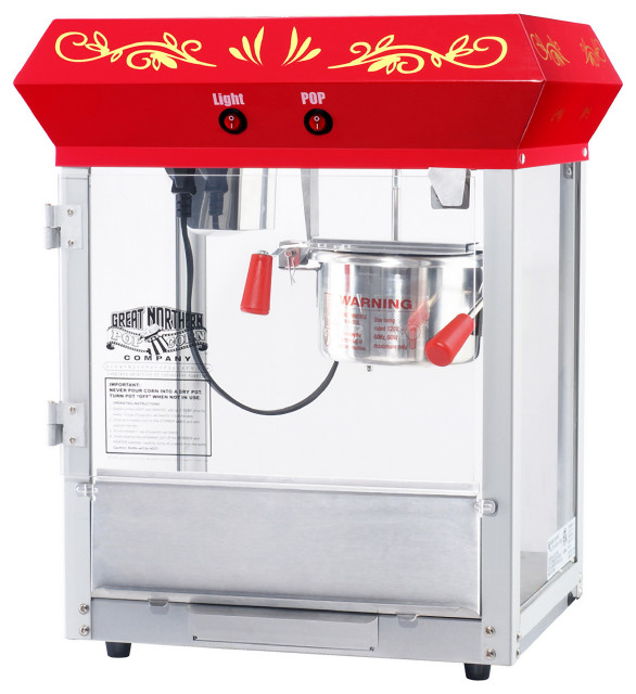 Foundation Countertop Popcorn Machine 1.5 Gallon Popper 6oz Kettle ...