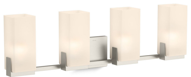 Kohler Lighting 28973-SC04 Honesty 4 Light 31"W Vanity Light - Transitional - Bathroom Vanity ...