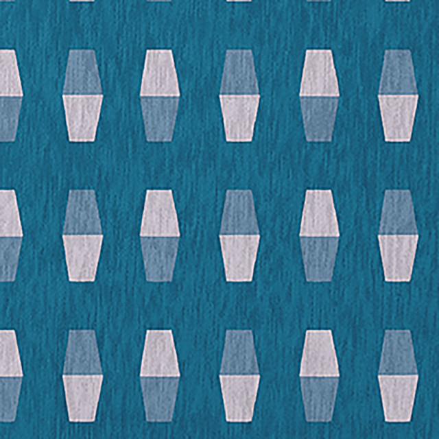 Bowling Pins Rug, 5'x7' - Contemporary - Area Rugs - by E by Design | Houzz