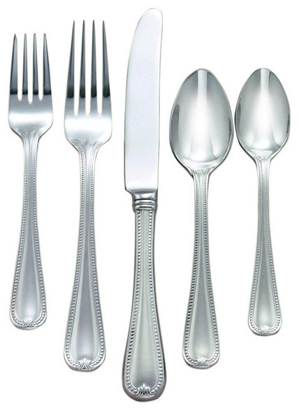 Lenox Vintage Jewel Frosted 40-Piece Flatware Set, Serves 8 ...