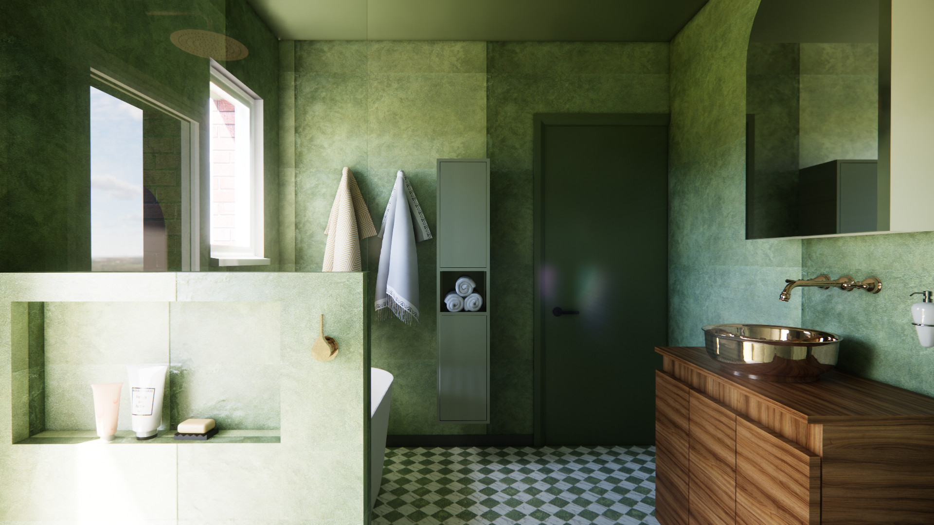 19 Ways to Create a Modern Moroccan-influenced Bathroom | Houzz IE