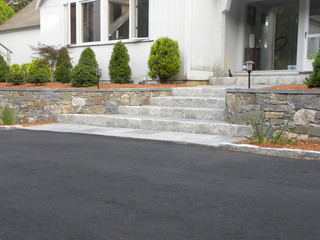 Stone Walls & Stonework - Traditional - Landscape - Boston - by ...