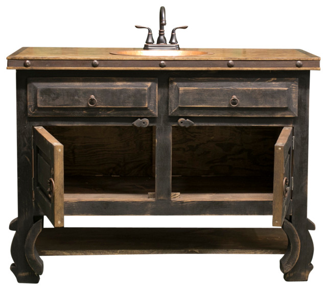 Pioneer Farmhouse Vanity, 36x22x36 - Farmhouse - Bathroom Vanities And ...