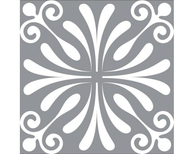 5" X 5" Gray And White Spire Peel And Stick Removable Tiles ...