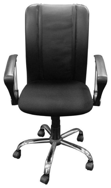 Detroit Lions Helmet Task Chair With Arms Black Mesh Ergonomic ...