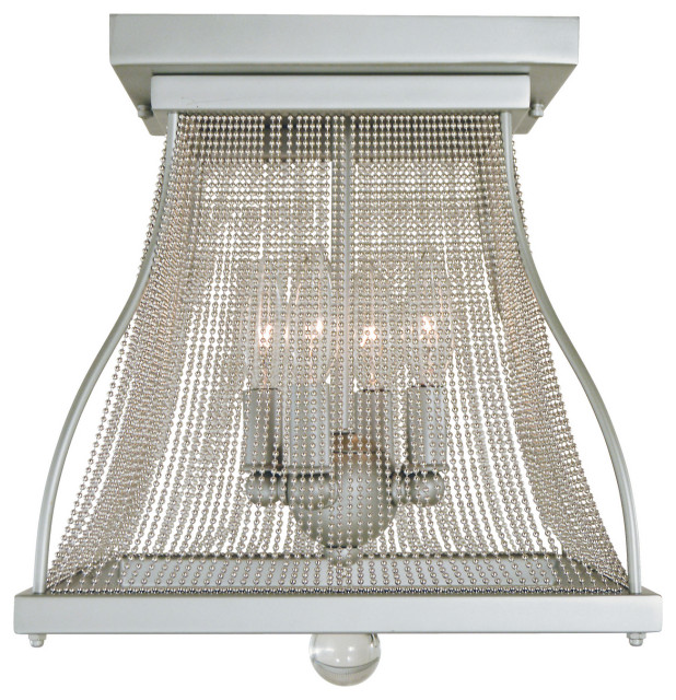 Framburg 5500 SP/PN 4-Light Flush Mount, Harrison - Transitional ...