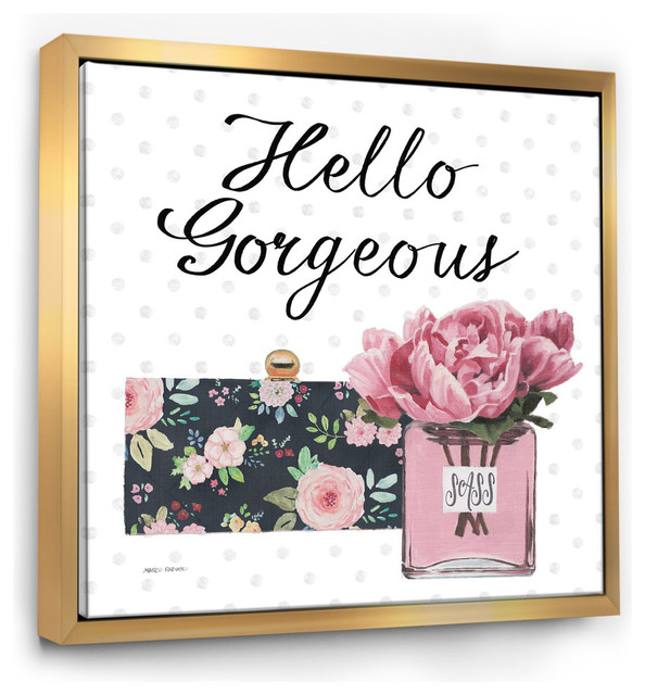 Designart Simply Splendid Iv Posh Luxe Framed Artwork, 46x46 - Contemporary - Prints And Posters ...